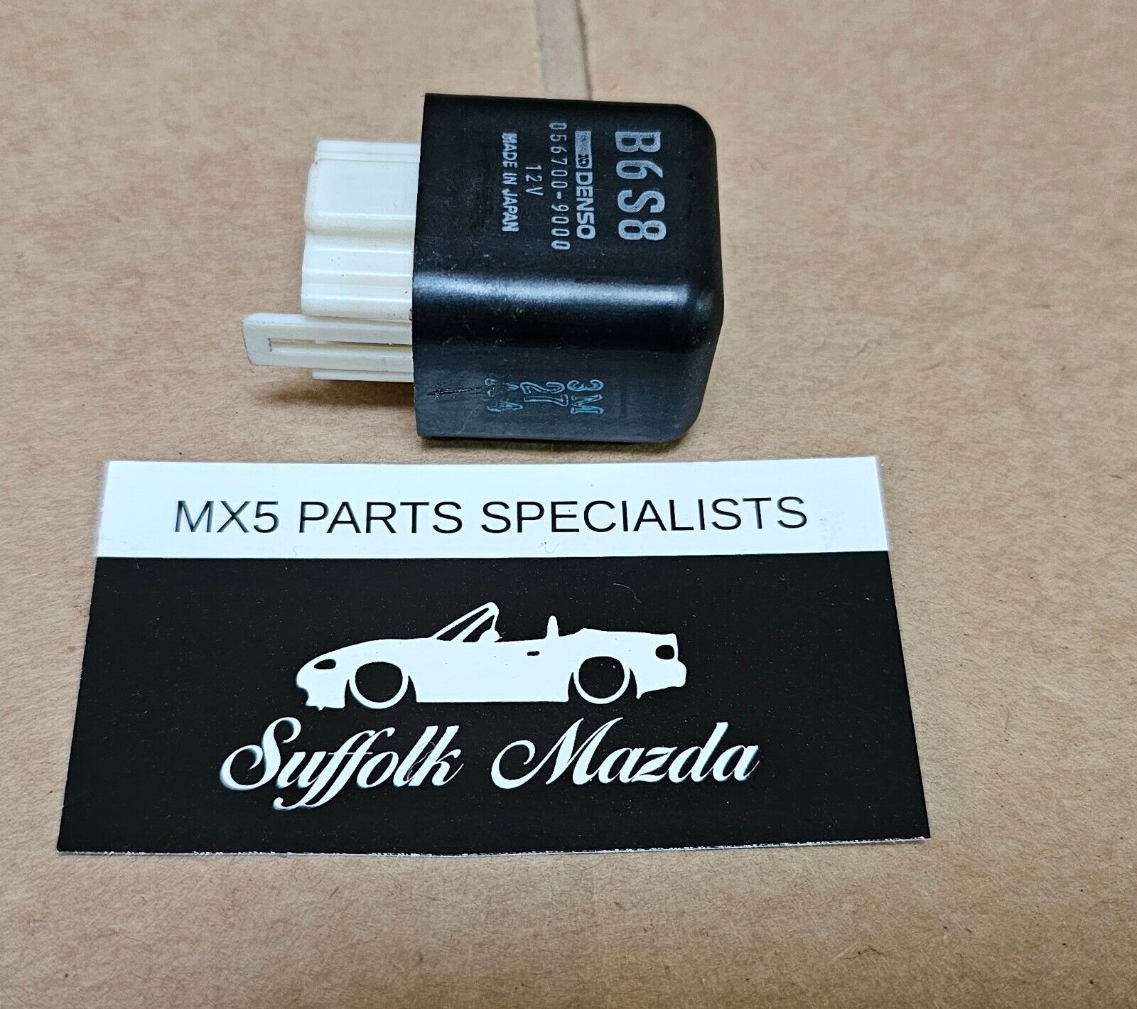 MAZDA MX5 FUEL INJECTION RELAY (MK1 1989 to 1997) B6S8 1600 1800 INJEC ...
